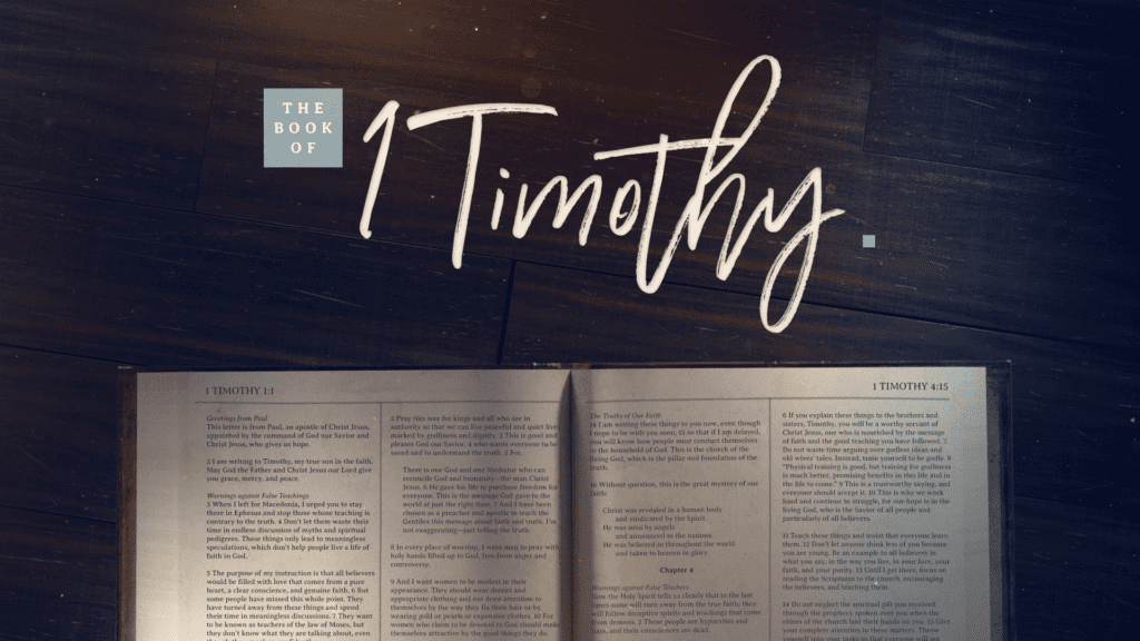 1 Timothy Archives - First Free Church